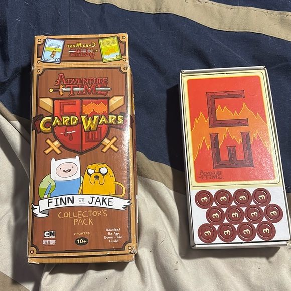 Cartoon Network | Games | Card Wars Finn Vs Jake Collectors Pack | Poshmark